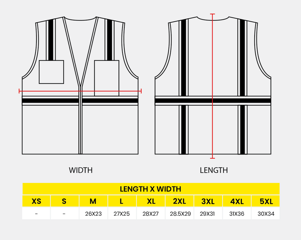 Size Chart - Non ANSI