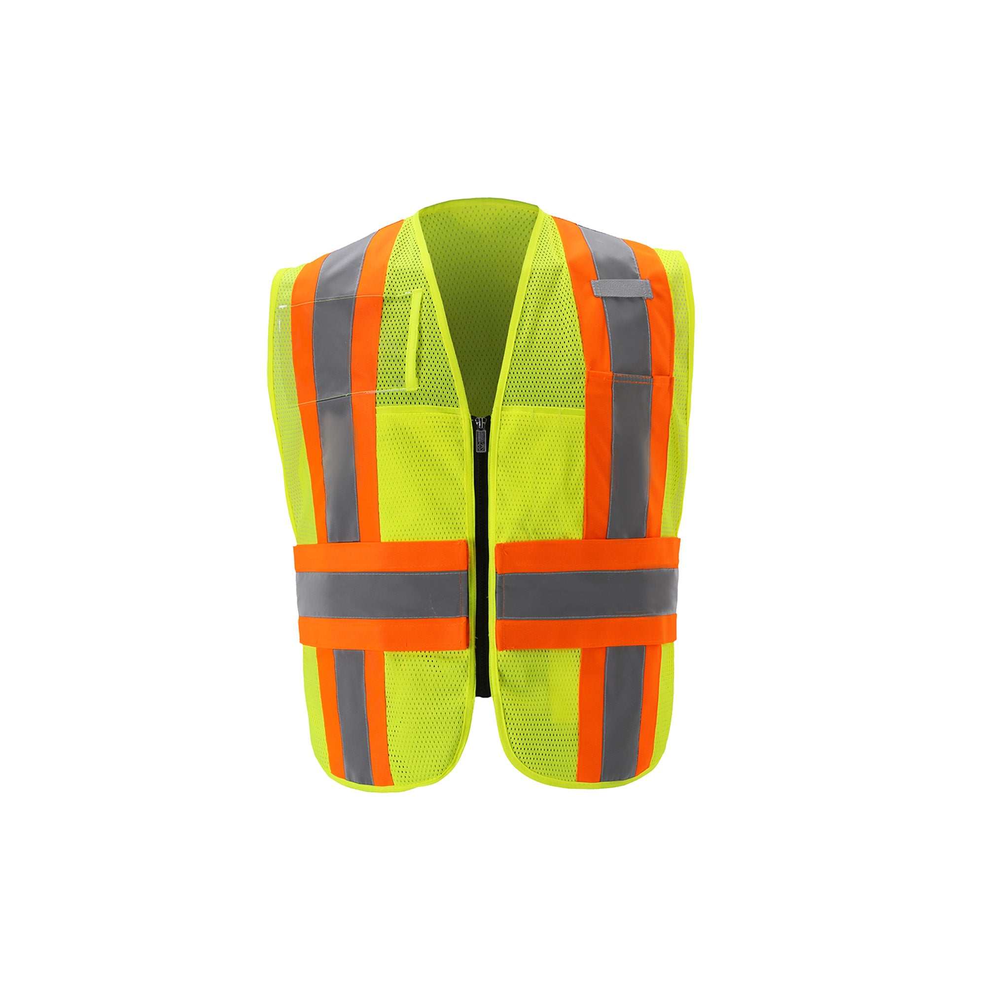 IC115MC-2 High Visibility Contrast Incident Command Vest, Class 2, Lim
