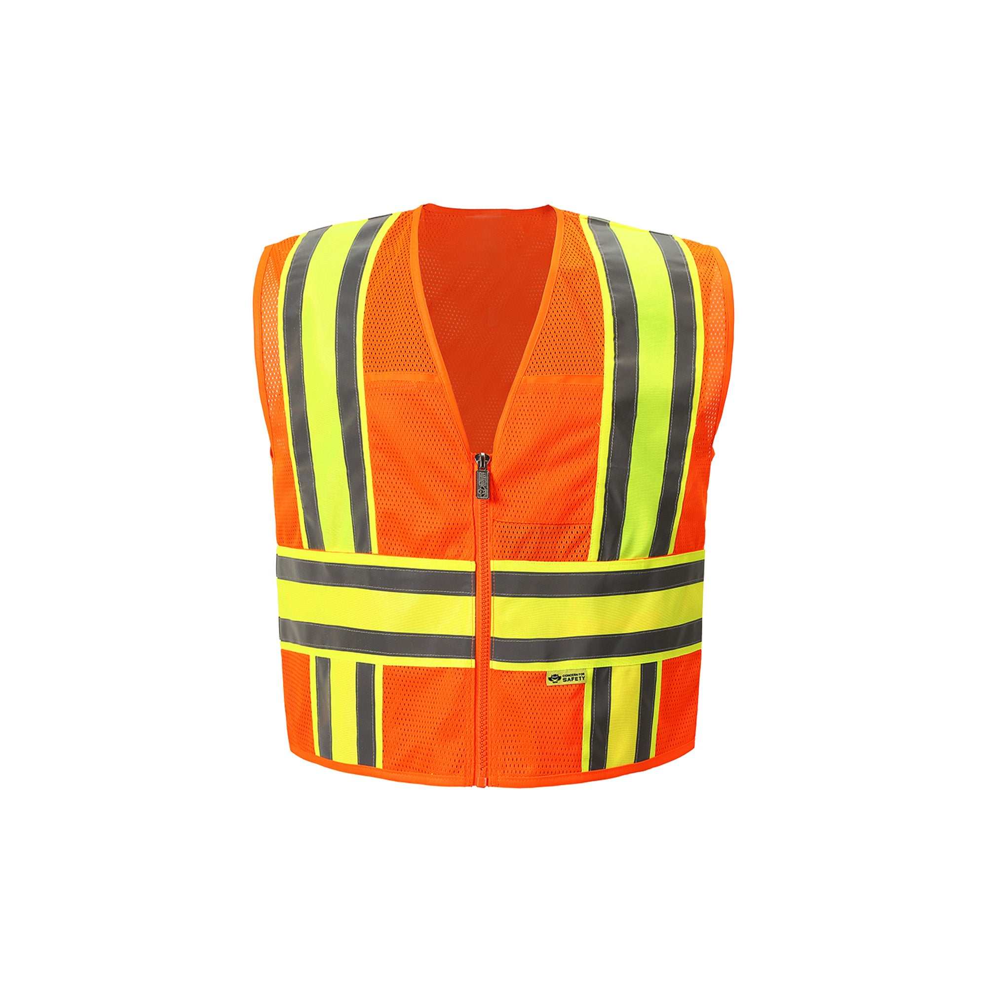 MN321C-2 High Visibility Minnesota Vest, Class 2, Orange, Mesh
